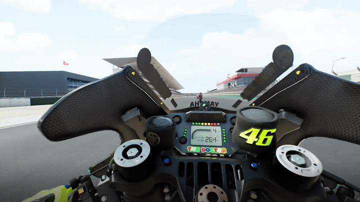 MotoGP™21 - Valentino Rossi Cockpit Realistic View - Portimao ...