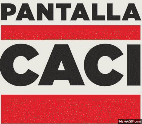 Pantalla CACI on Make a GIF