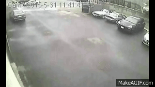 CRAZY FOOTAGE! CAR FLIES THROUGH THE AIR, CRASHES INTO BUILDING on Make ...