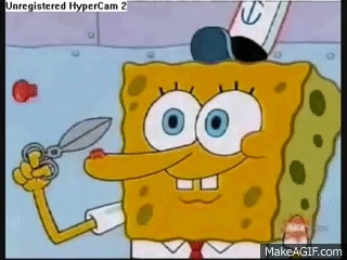 SPONGEBOB CUTS OFF A ZIT THAT MAGICLY REAPEARS WHILE I PLAY UNFITTING ...