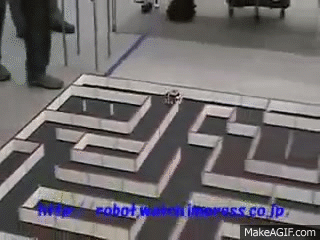 micromouse the maze robot competition on Make a GIF