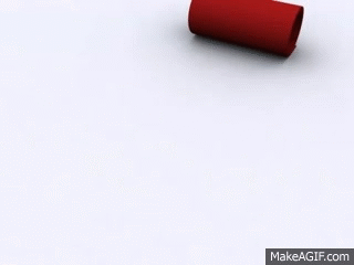 Rolling And Unrolling Carpet 3D Animation on Make a GIF
