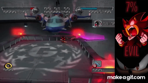 Shadow The Hedgehog - The Orange Gamecube on Make a GIF