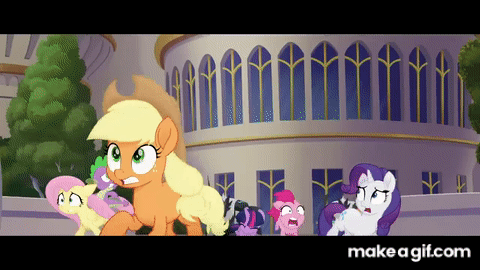 Canterlot Invasion - My Little Pony: The Movie [HD] on Make a GIF