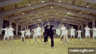 PSY - GANGNAM STYLE(강남스타일) M/V on Make a GIF