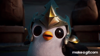 Shocked Pengu on Make a GIF