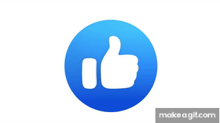 Animated Facebook Like Button on Make a GIF