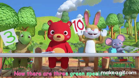 Five Little Speckled Frogs | CoComelon Nursery Rhymes & Kids Songs on ...