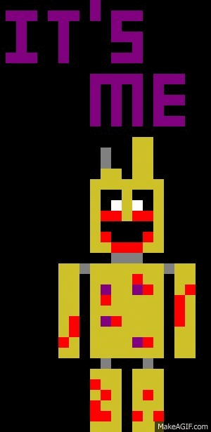 8-bit Springtrap on Make a GIF