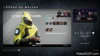Destiny In-game ghost animation on Make a GIF