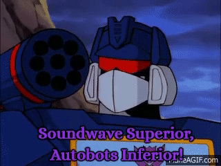 Soundwave G1 voice compilation part I on Make a GIF