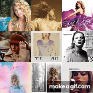 Taylor Swift (albums) on Make a GIF