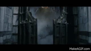 LOTR The Return of the King - Breaking the Gate of Gondor (The Siege of ...