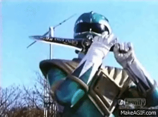 Mighty Morphing Power Rangers _ Dragonzord Flute Callings on Make a GIF