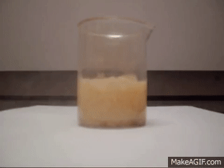 Producing bromine by reacting sodium bromide with sulfuric acid on Make ...