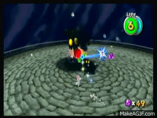 Super Mario Galaxy: Ghostly Galaxy - Beware of Bouldergeist on Make a GIF