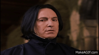 Severus Snape is Absolutely Certain These Kids are Up to Something on ...