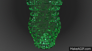 slime moving on Make a GIF