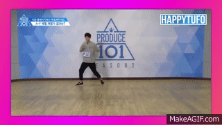 [ENG] PRODUCE 101 : Cutest and Funniest Moment in EP.2 on Make a GIF