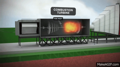 Combined Cycle Power Plant Animation on Make a GIF