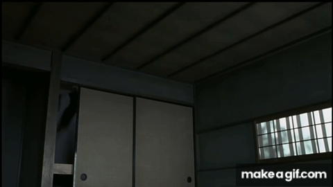 The Grudge Bed Gif