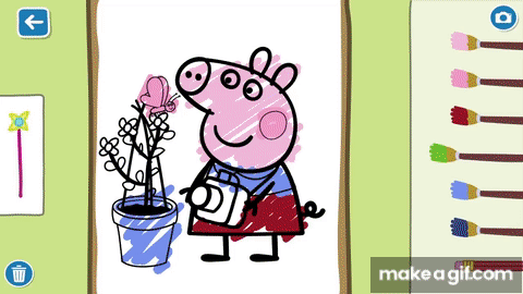 World of Peppa Pig – New Spring Look - Peppa Pig App on Make a GIF