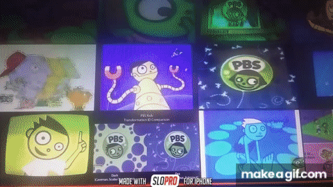 PBS Kids Dot Transformation Logo Pitch Changed on Make a GIF