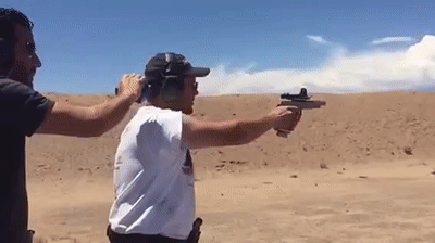 USPSA FASTEST reload in .88 seconds! Race Gun Nick Saiti on Make a GIF