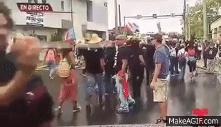 El chico batata en el paro nacional de Puerto Rico on Make a GIF