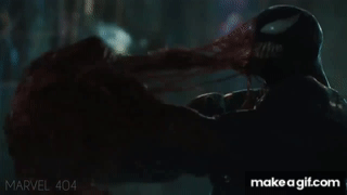 Venom eats Carnage - - He did not taste good! - - Venom- Let there be Carnage (2021) on Make a GIF