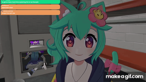 Rosedoodle's Happy Smile, Vtuber Screenshot #3 on Make a GIF