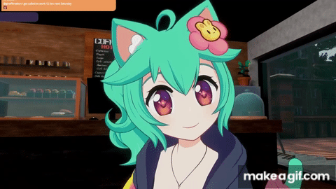 Rosedoodle's Happy Smile, Vtuber Screenshot #4 on Make a GIF