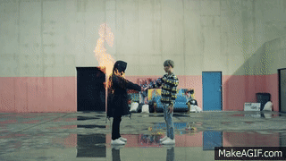 Bts Suga Fire MV gif on Make a GIF