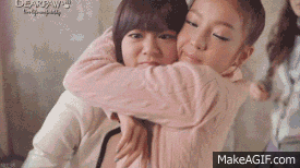 hug on Make a GIF