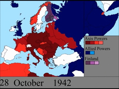 WW2 North Africa Allies Move In on Make a GIF