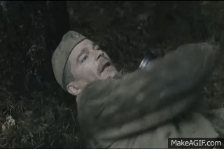 German motorcycle soldiers killed by a Russian soldier.wmv on Make a GIF