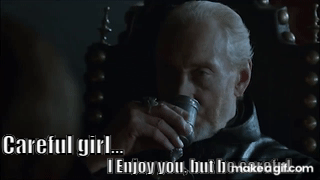 Lord Tywin Lannister and Arya Stark on Make a GIF