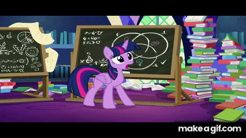 THE EPICNESS OF TWILIGHT SPARKLE SAYS PUDDING on Make a GIF