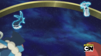 Meowstino and Meowmi flying as Sparky spazzes out on Make a GIF