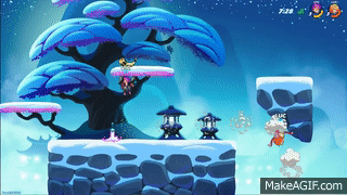 NEW LEGEND - Yumiko! Bow+Hammer=AWESOME!! • Brawlhalla Gameplay on Make ...