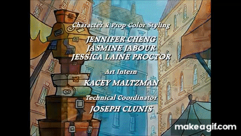 Madeline Season 3 (2000-2001) End Credits on Make a GIF