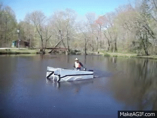 Trimaran Dinghy out of Coroplast 55 Pound Thrust Trolling Motor on Make ...