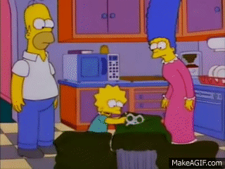 Los Simpson - ¡Mamá, que me estás mezclando polietileno con poliuretano ...