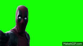 Deadpool Greenscreen Collection #2 on Make a GIF