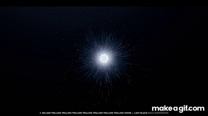 TIMELAPSE OF THE FUTURE: A Journey to the End of Time (4K) on Make a GIF