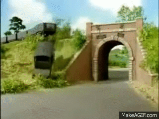 Thomas The Tank Engine Crash Compilation on Make a GIF
