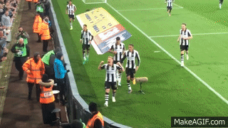 Newcastle united score on Make a GIF
