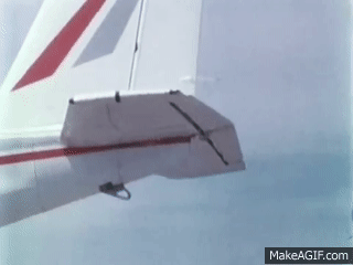 Piper PA-30 Twin Comanche Aircraft Tail Flutter Test on Make a GIF