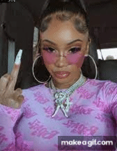 How to be a baddie ( not a saddie ) on Make a GIF