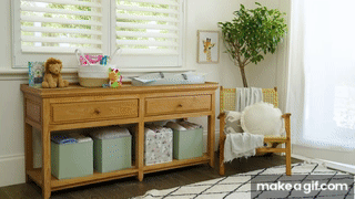 How to setup your nappy changing essentials on Make a GIF